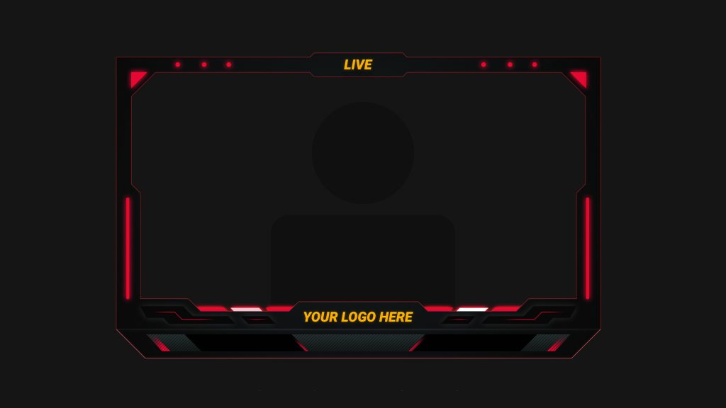Dragonball Z webcam overlay - Streaming webcam overlays