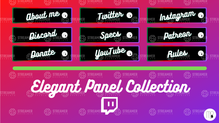 World of Warcraft Stream Overlay Package | Premium Streamer Overlays