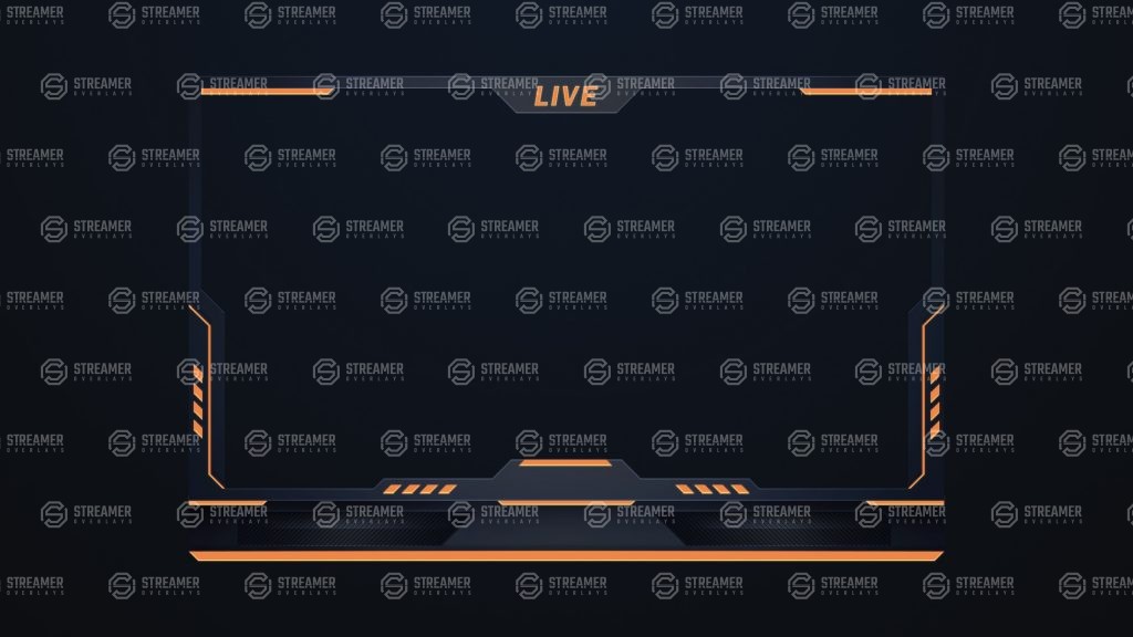 Dragonball Z webcam overlay - Streaming webcam overlays
