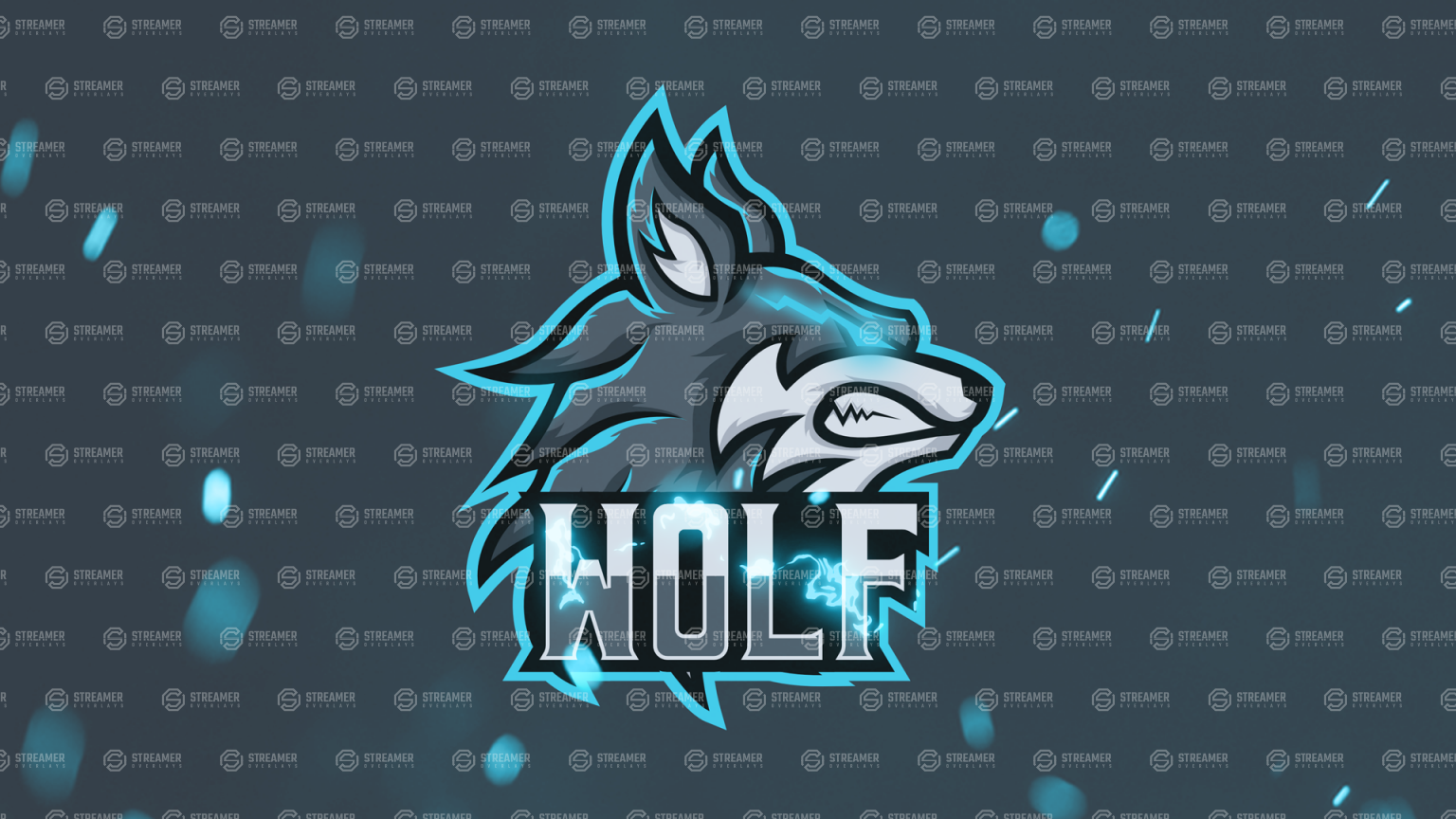 Dragon Mascot Logo - Streamer Overlays