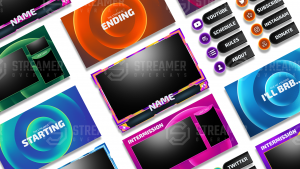 World of Warcraft Stream Overlay Package | Premium Streamer Overlays