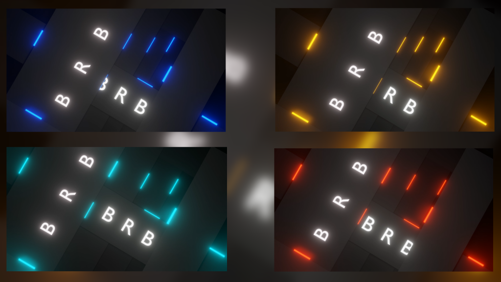 GRADIENT VIEW BRB SCREEN - Streamer Overlays