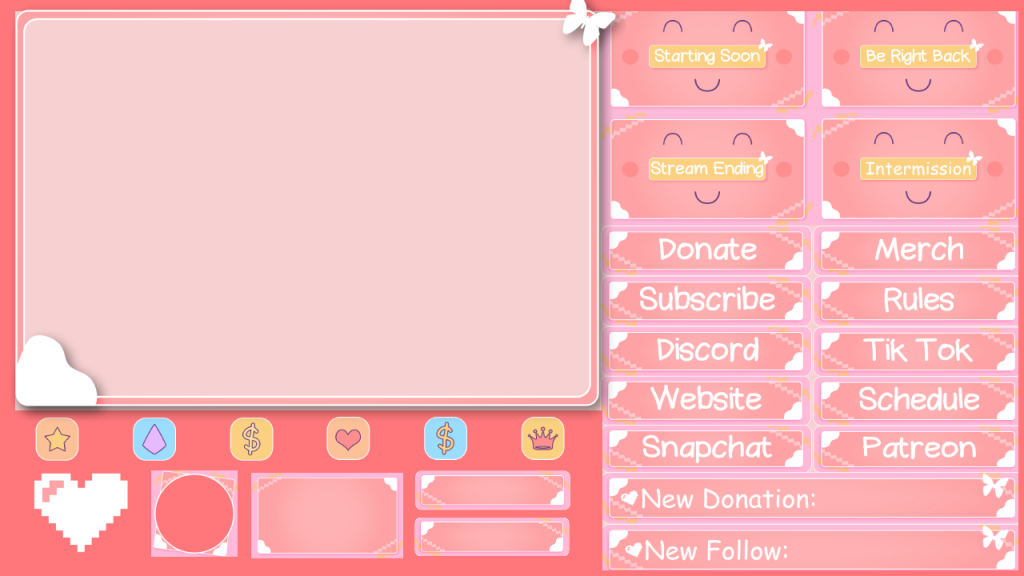 World of Warcraft Stream Overlay Package | Premium Streamer Overlays