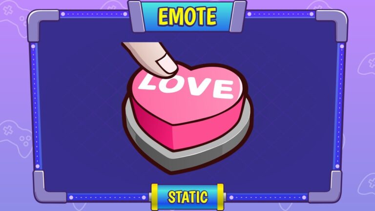 Static Emote - Twitch Emote - Discord Emote - Love Button - Streamer ...