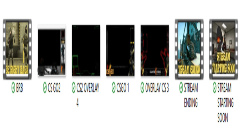 Titanium Stream overlay - Streamer Overlays | Esports Marketplace