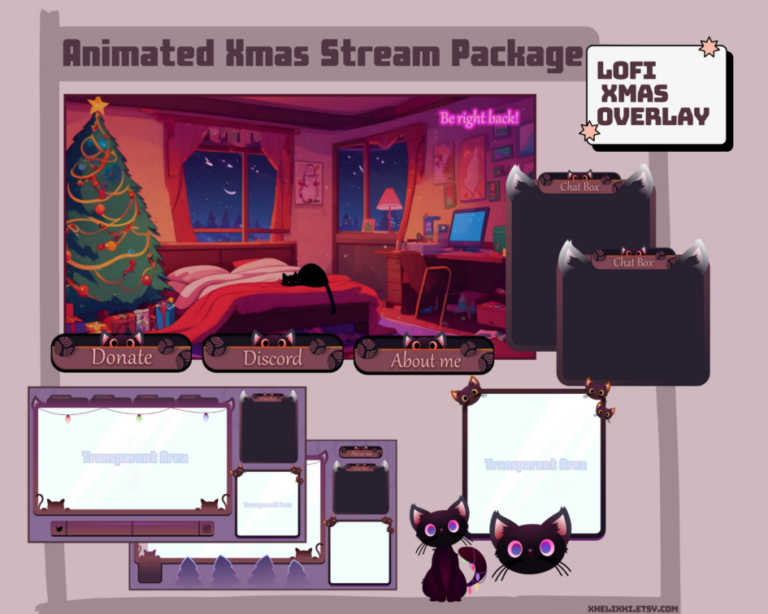 World of Warcraft Stream Overlay Package | Premium Streamer Overlays