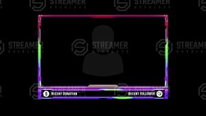 Disco Twitch Webcam Overlay