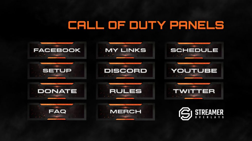 Free Valorant Twitch Panels | Streamer Overlays | Esports Marketplace