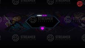 Titanium Stream overlay - Streamer Overlays | Esports Marketplace
