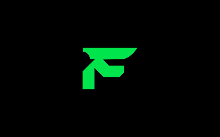 Letter F logo - Streamer Overlays