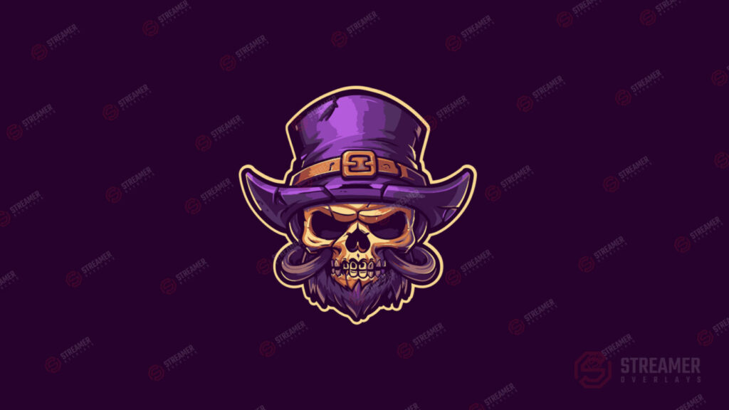 Magic Skull esports logo - Streamer Overlays | logo marketplace